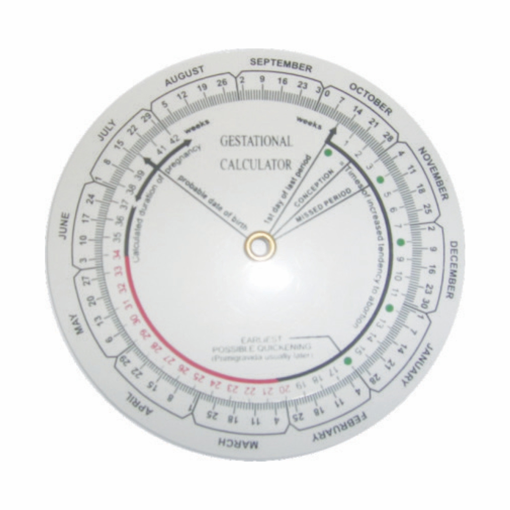 Gestation Wheel – The Doctors Shop